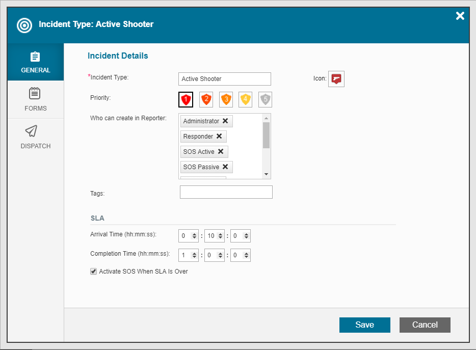 Adding and Modifying Incident Dispatch Rules