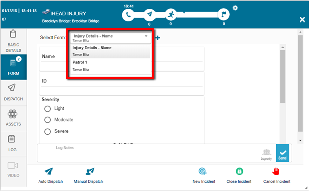 Managing Incident Types